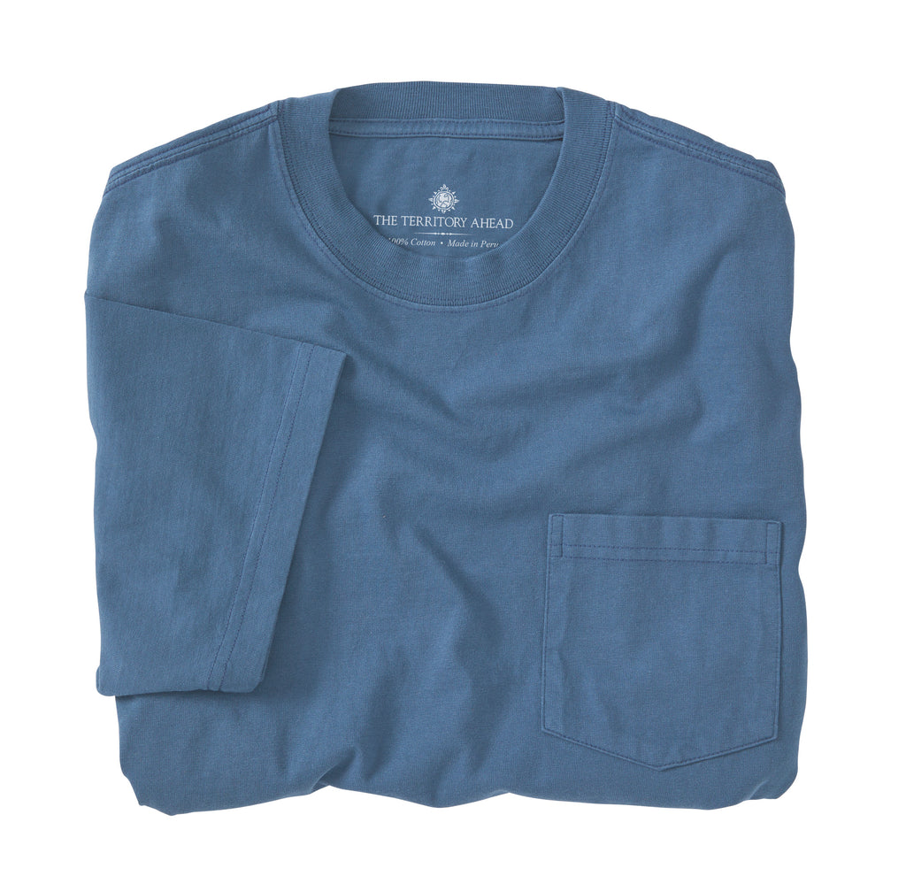 Tall Short Sleeve A-List Pocket Crew – The Territory Ahead