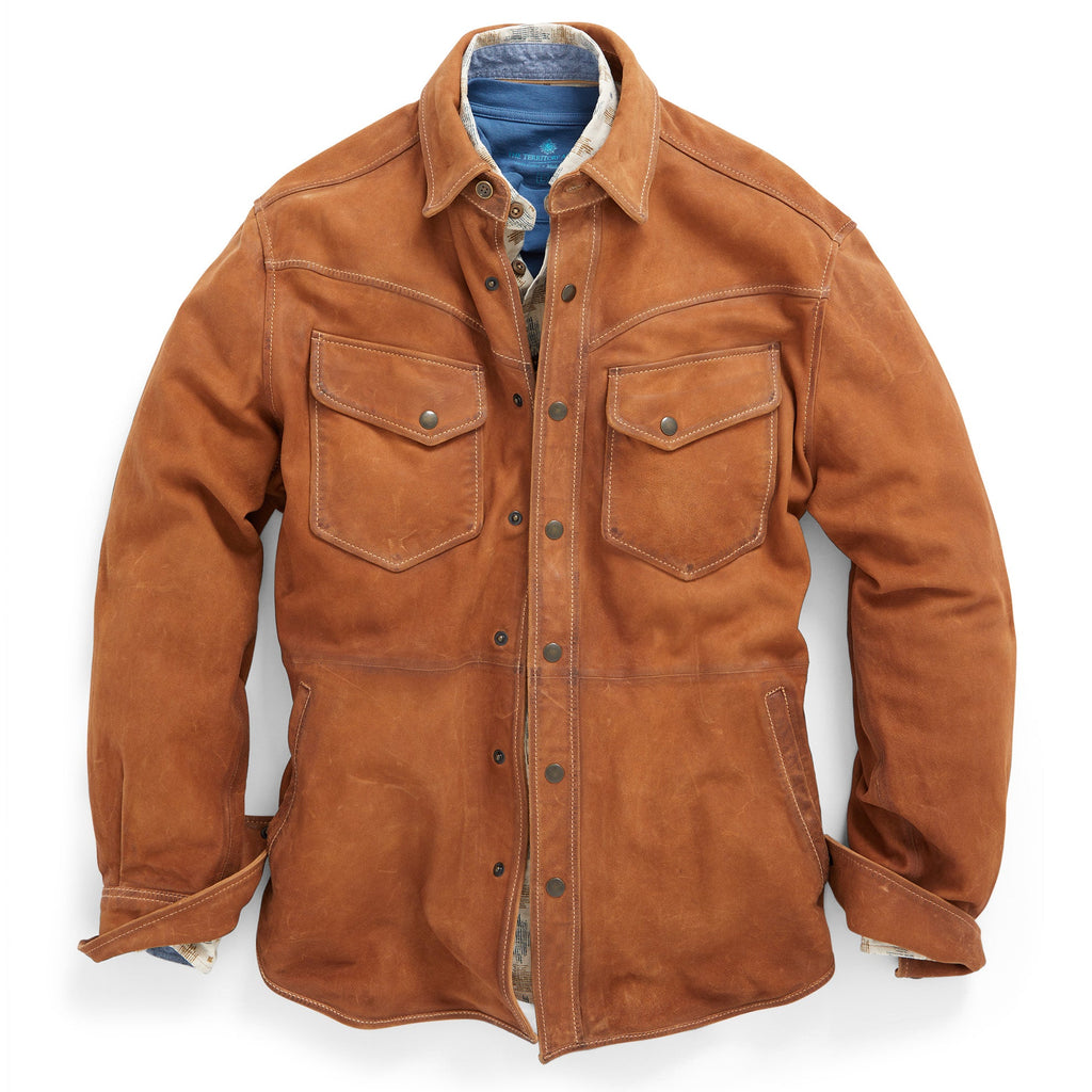 Grand Mesa Western Leather Shacket - Tall – The Territory Ahead